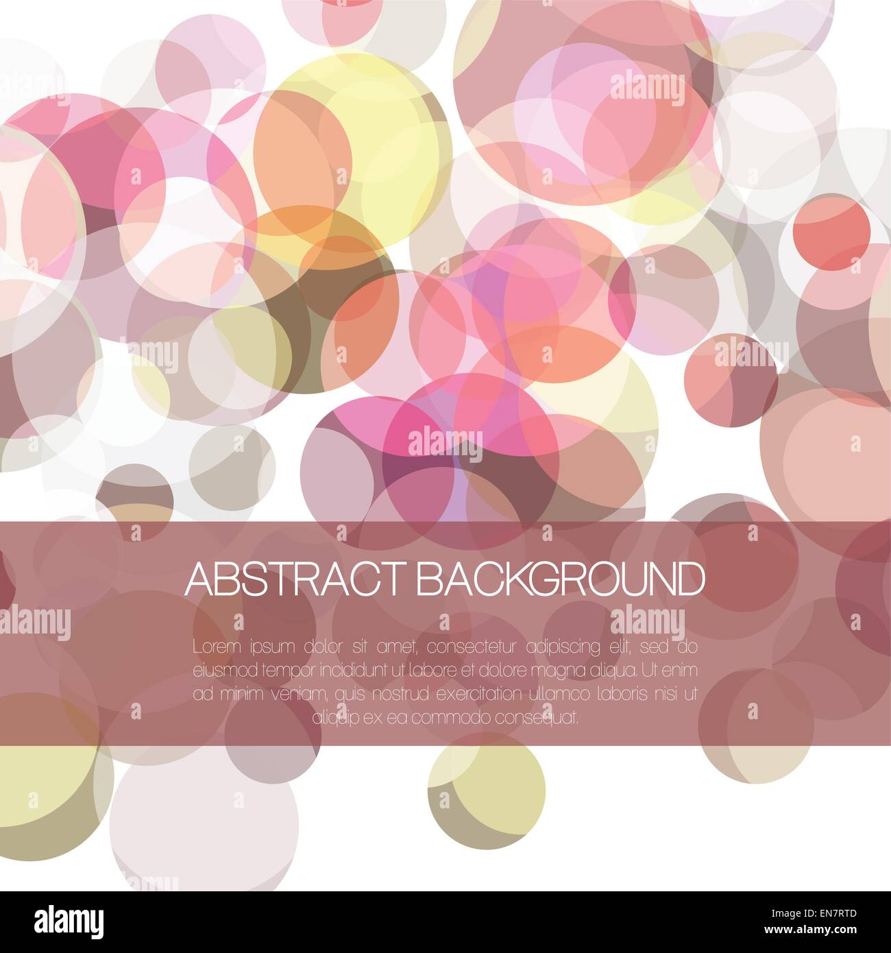 Abstract colorful vector background with circle shape Stock Vector ...