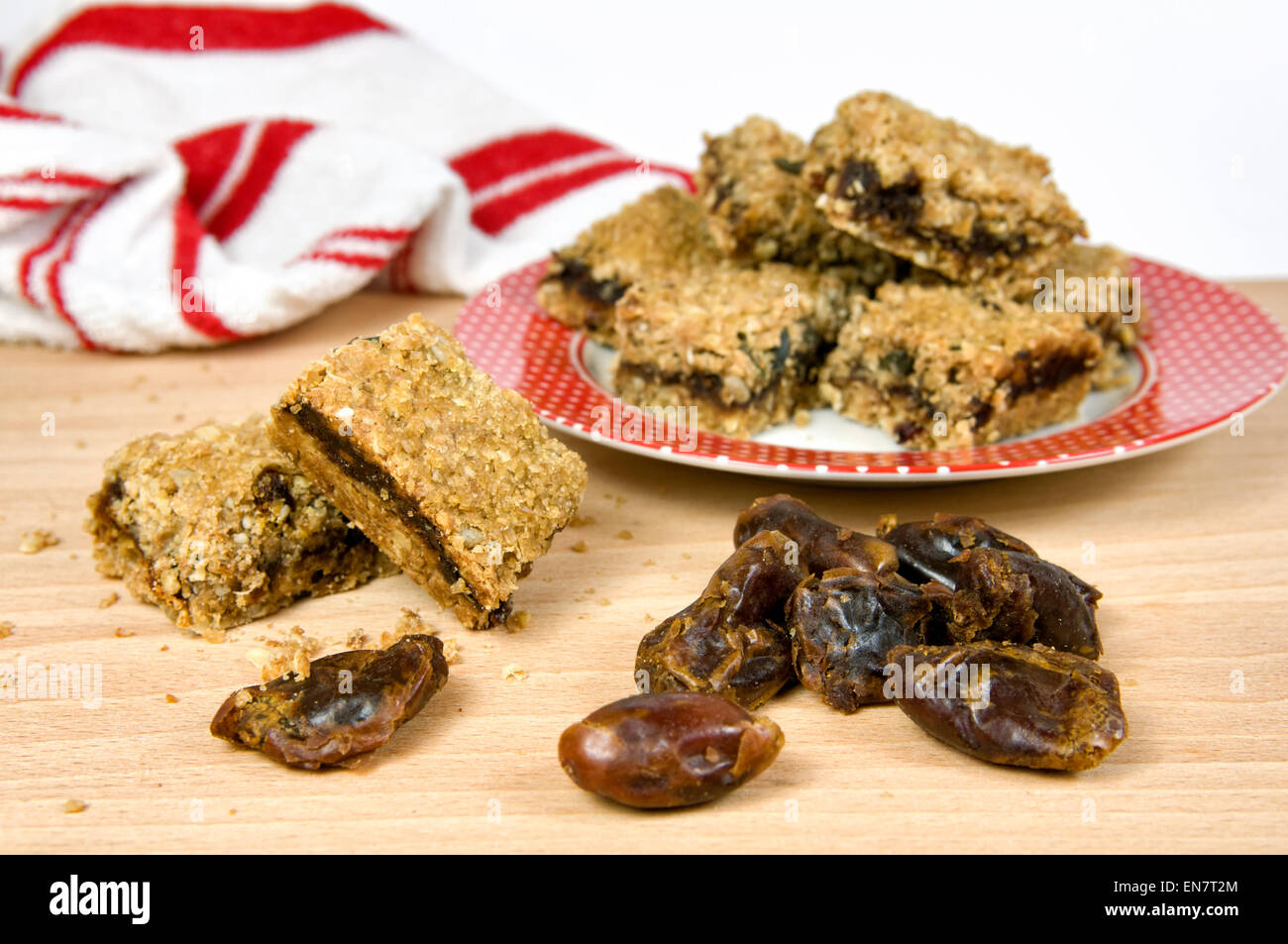 Fresh dates on plate hi-res stock photography and images - Alamy