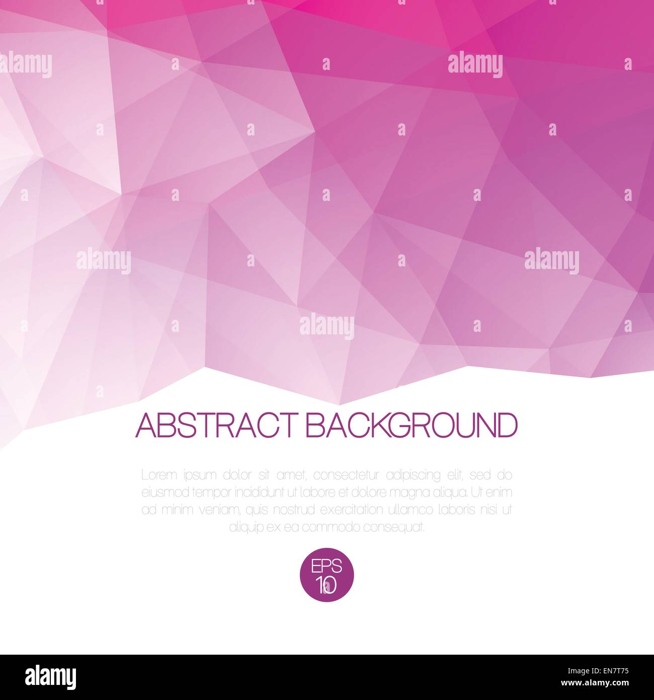 Abstract Vector Low Poly Background Template Brochure Design Stock Vector Image And Art Alamy