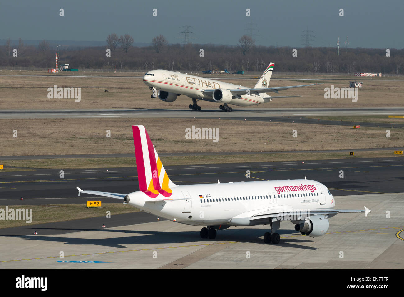 Germanwings Airbus A320 passenger airliner Stock Photo - Alamy