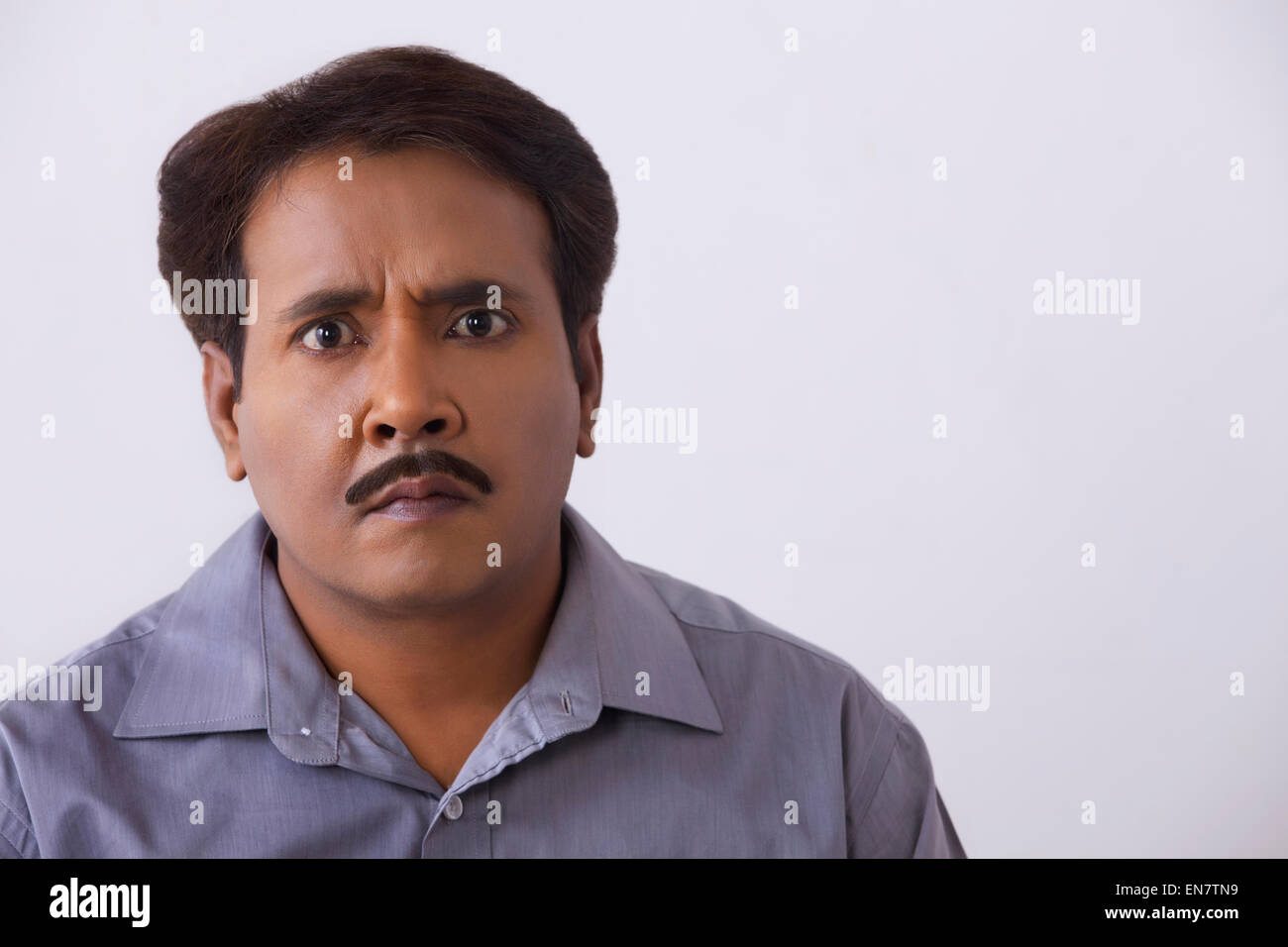 Tensed business man hi-res stock photography and images - Alamy