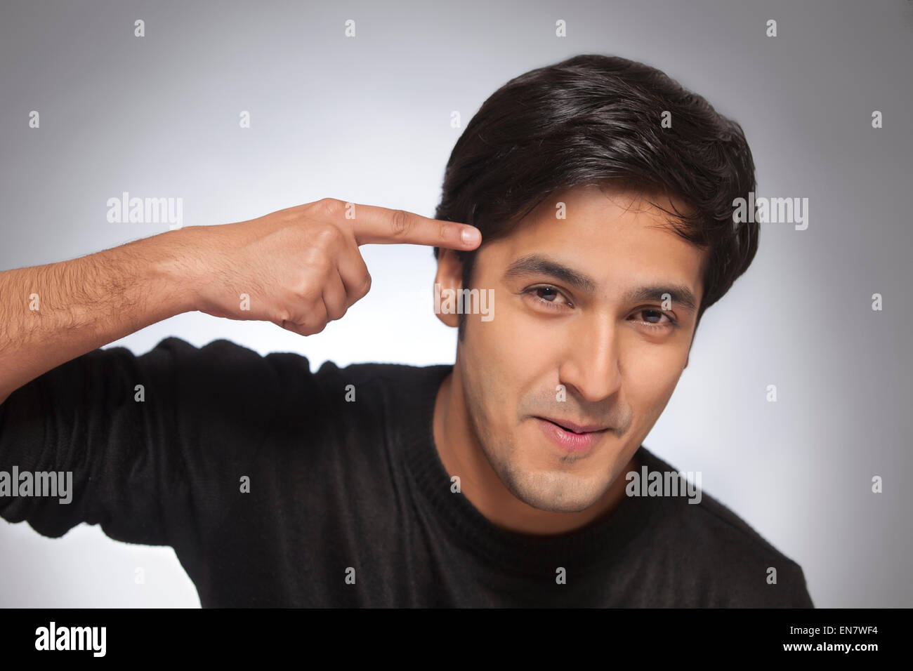 Style man head hi-res stock photography and images - Alamy