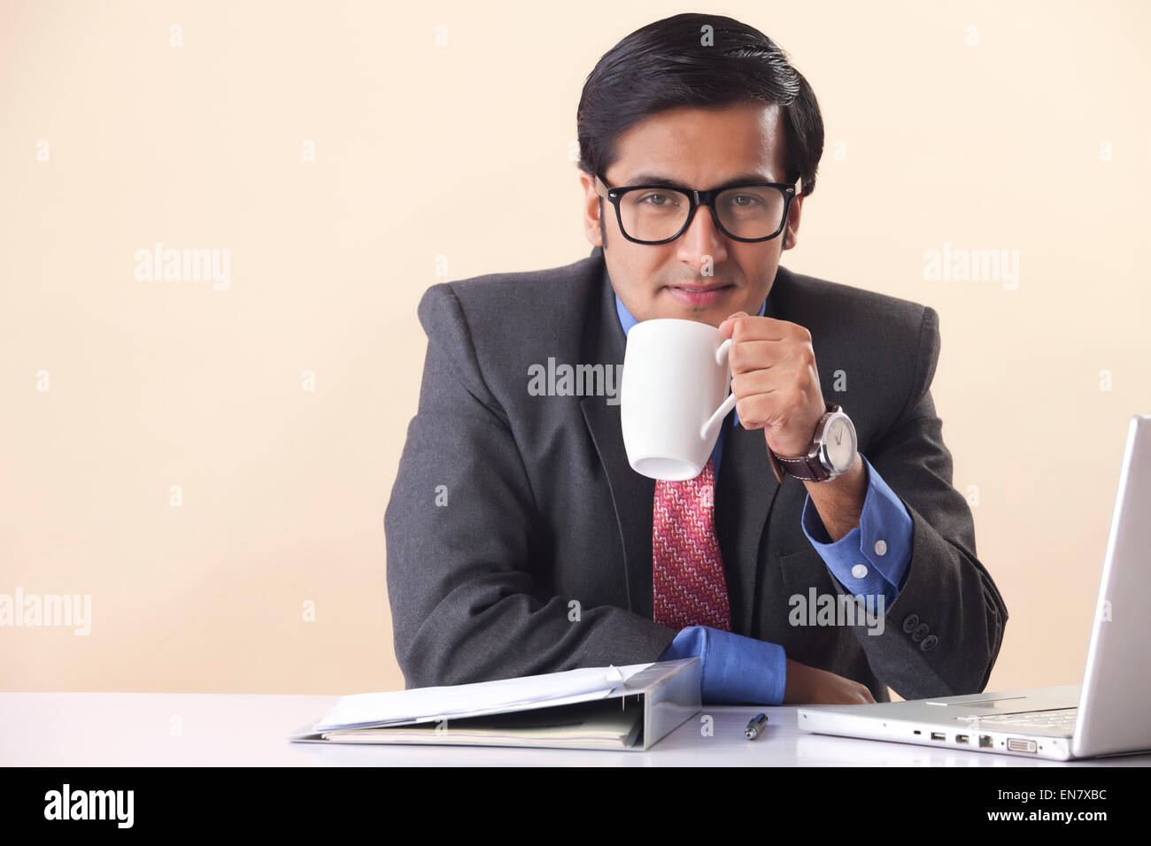 Camera view asian man drinking hi-res stock photography and images - Alamy