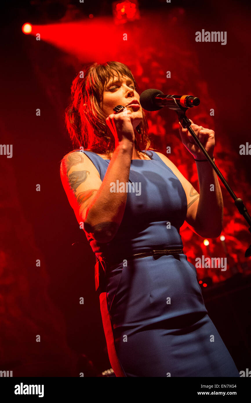 Milan Italy. 28th April 2015. The American singer/songwriter BETH HART ...