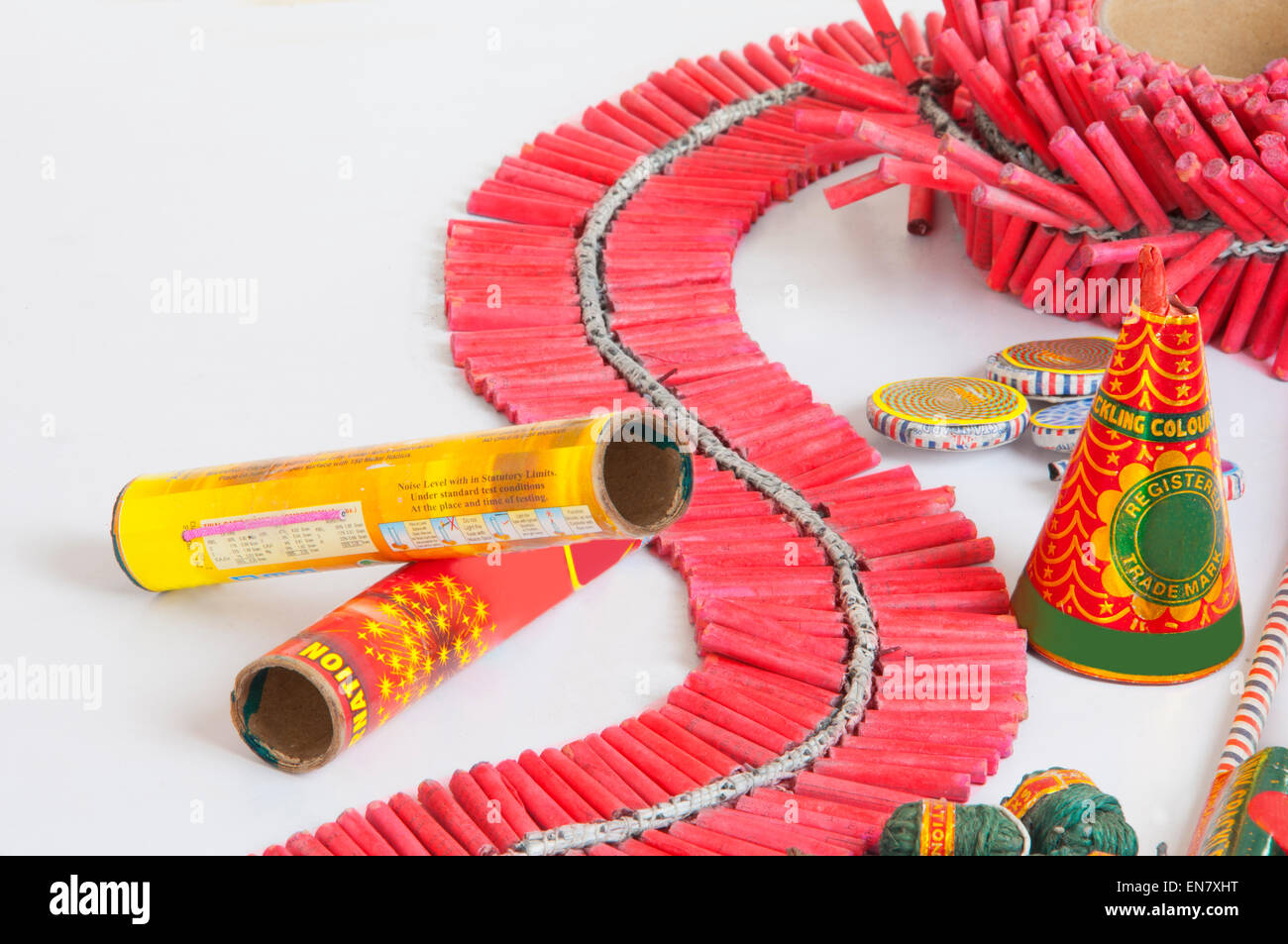 Close-up of rocket firecracker in a bottle Stock Photo - Alamy