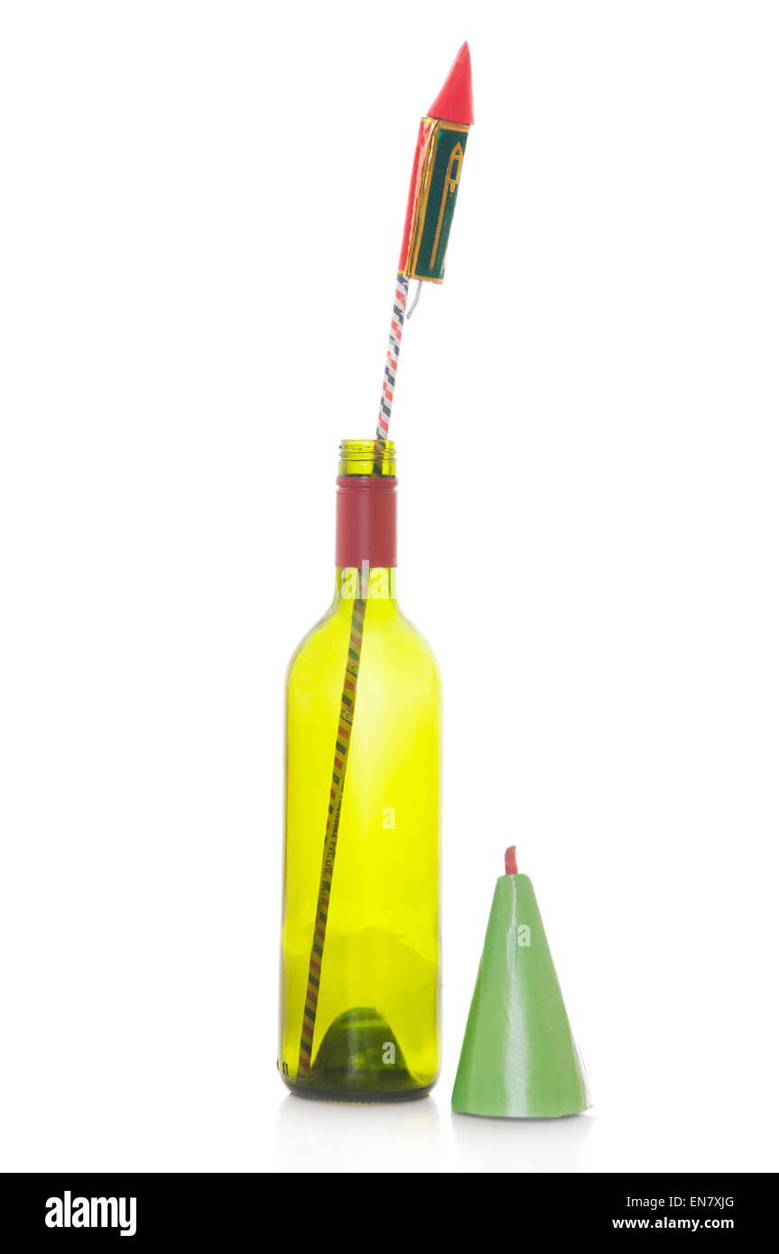 Close-up of strip of firecrackers Stock Photo - Alamy