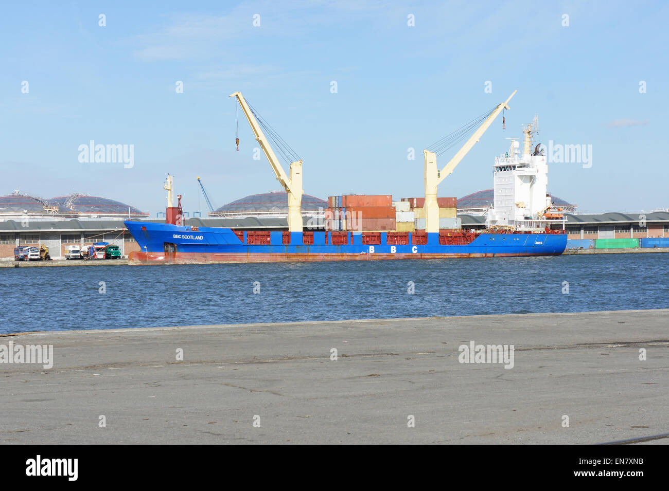 The BBC Scotland, cargo ship identified by IMO 9266322 and callsign ...