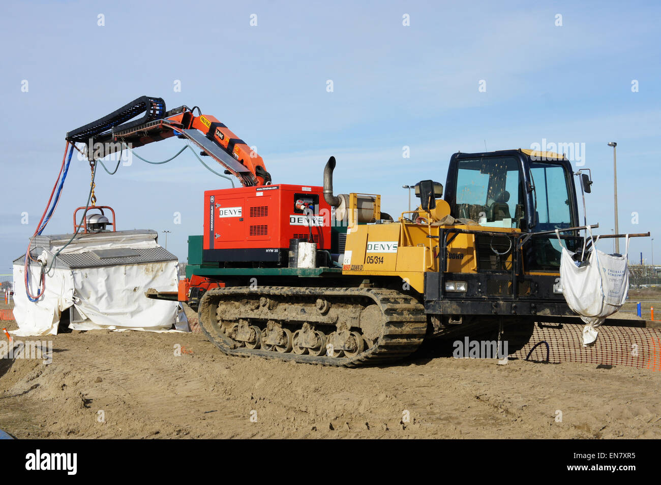 The Morooka MST 2200VD is a rubber track carrier used for heavy-duty ...