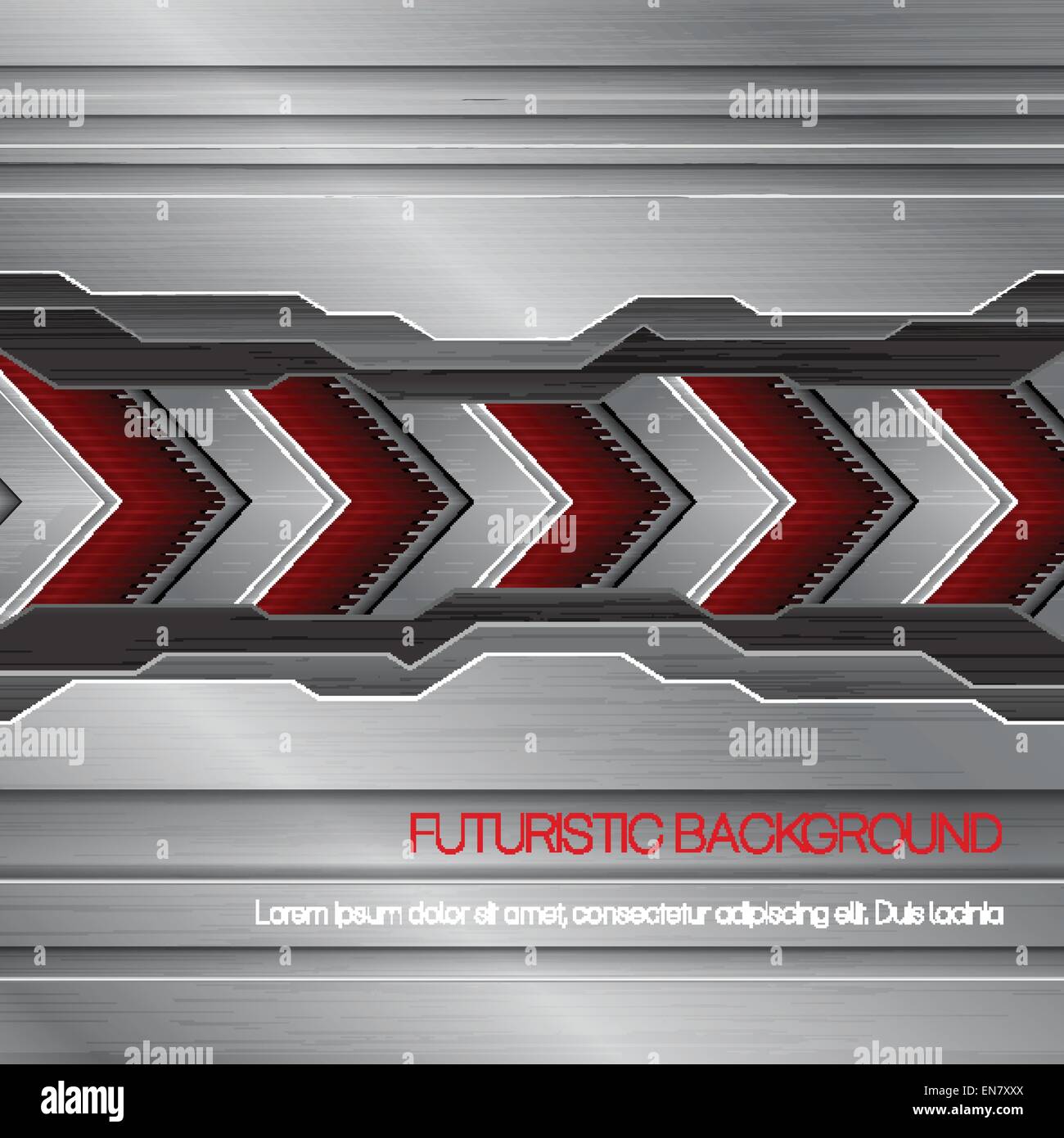Vector abstract tech futuristic metallic background EPS10 Stock Vector ...