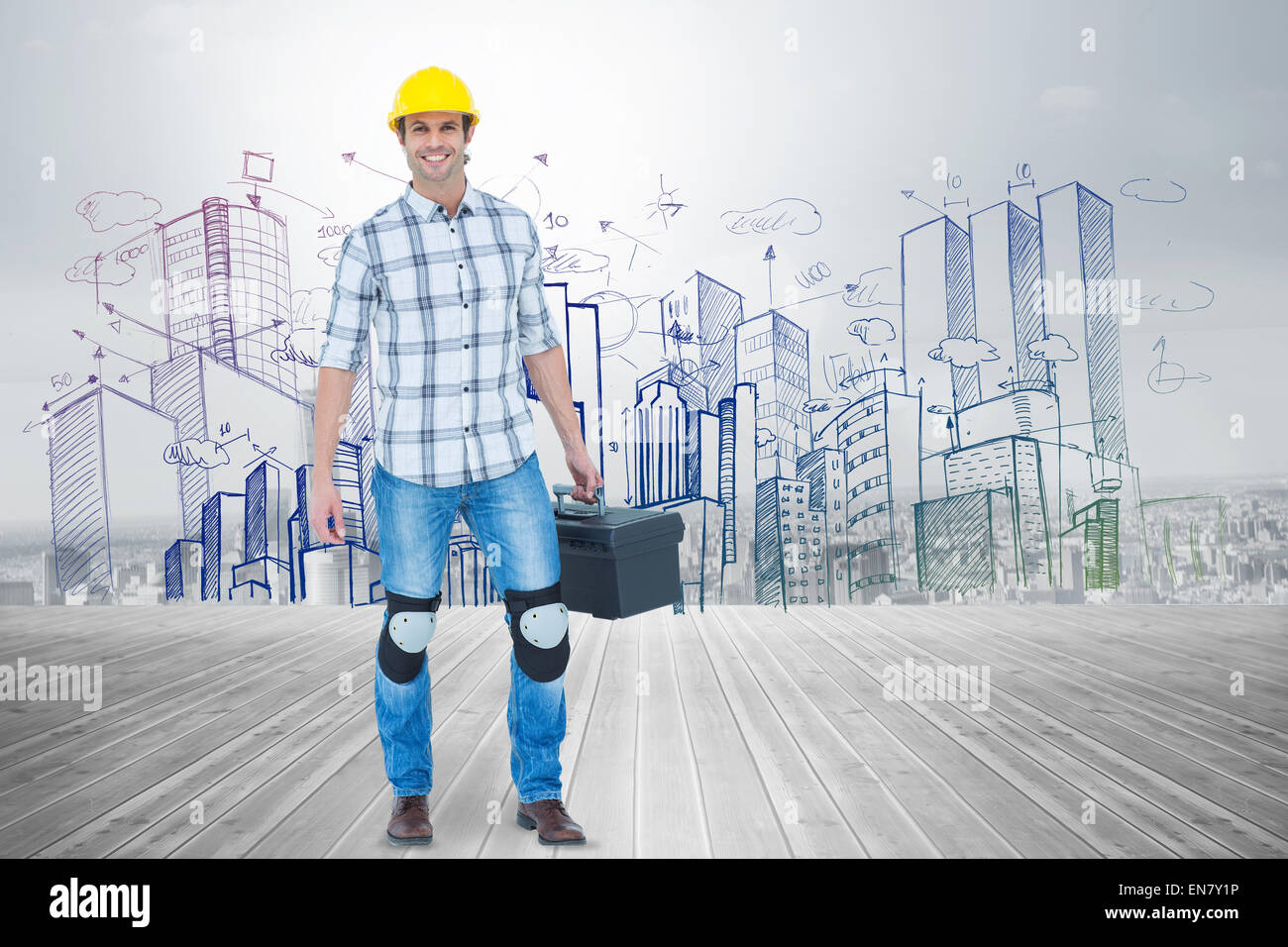 Technician drawing hi-res stock photography and images - Alamy