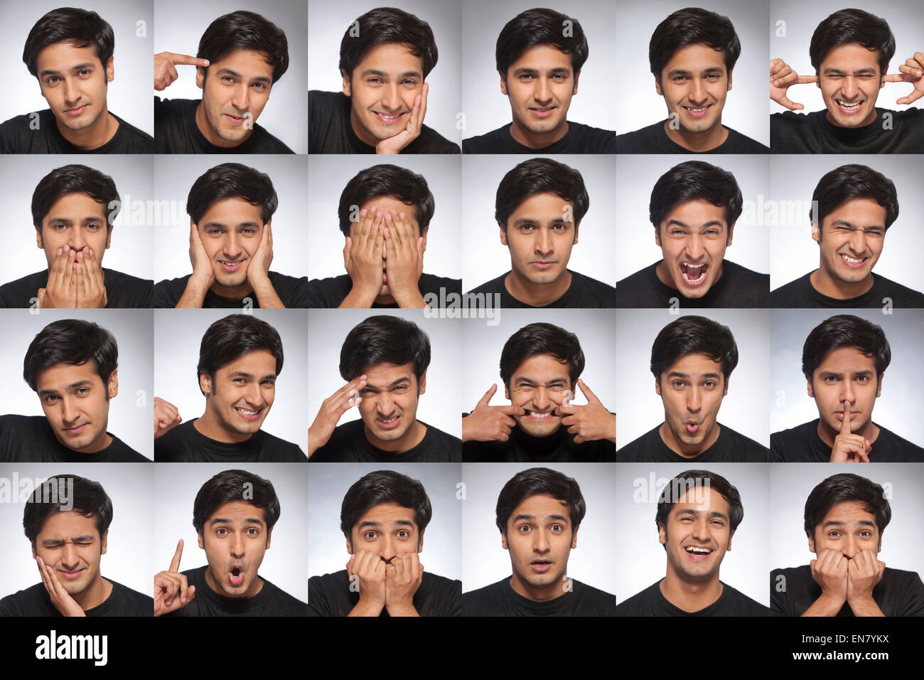 Multiple faces hi-res stock photography and images - Alamy