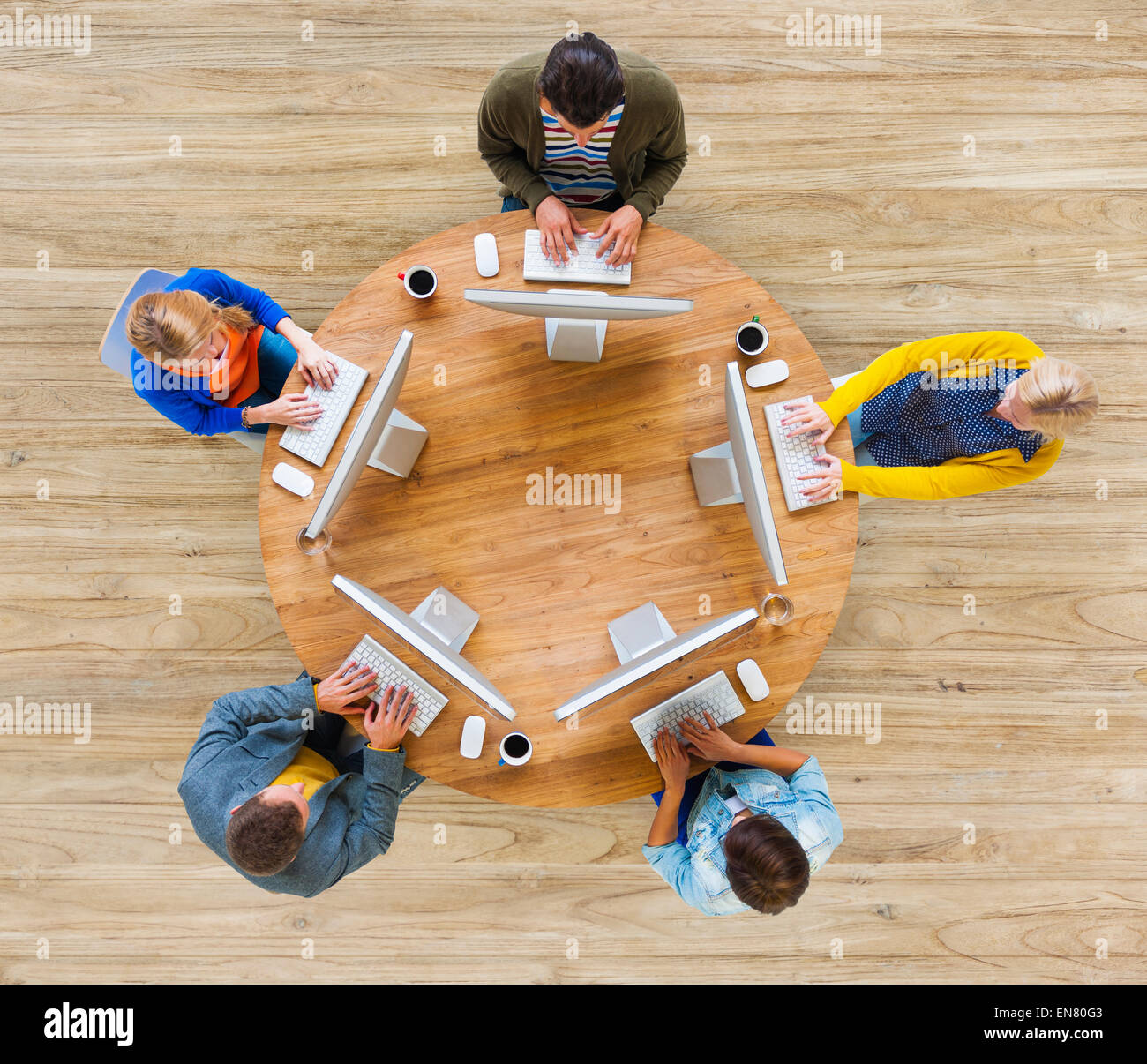 Group of People Social Networking Communication Stock Photo - Alamy
