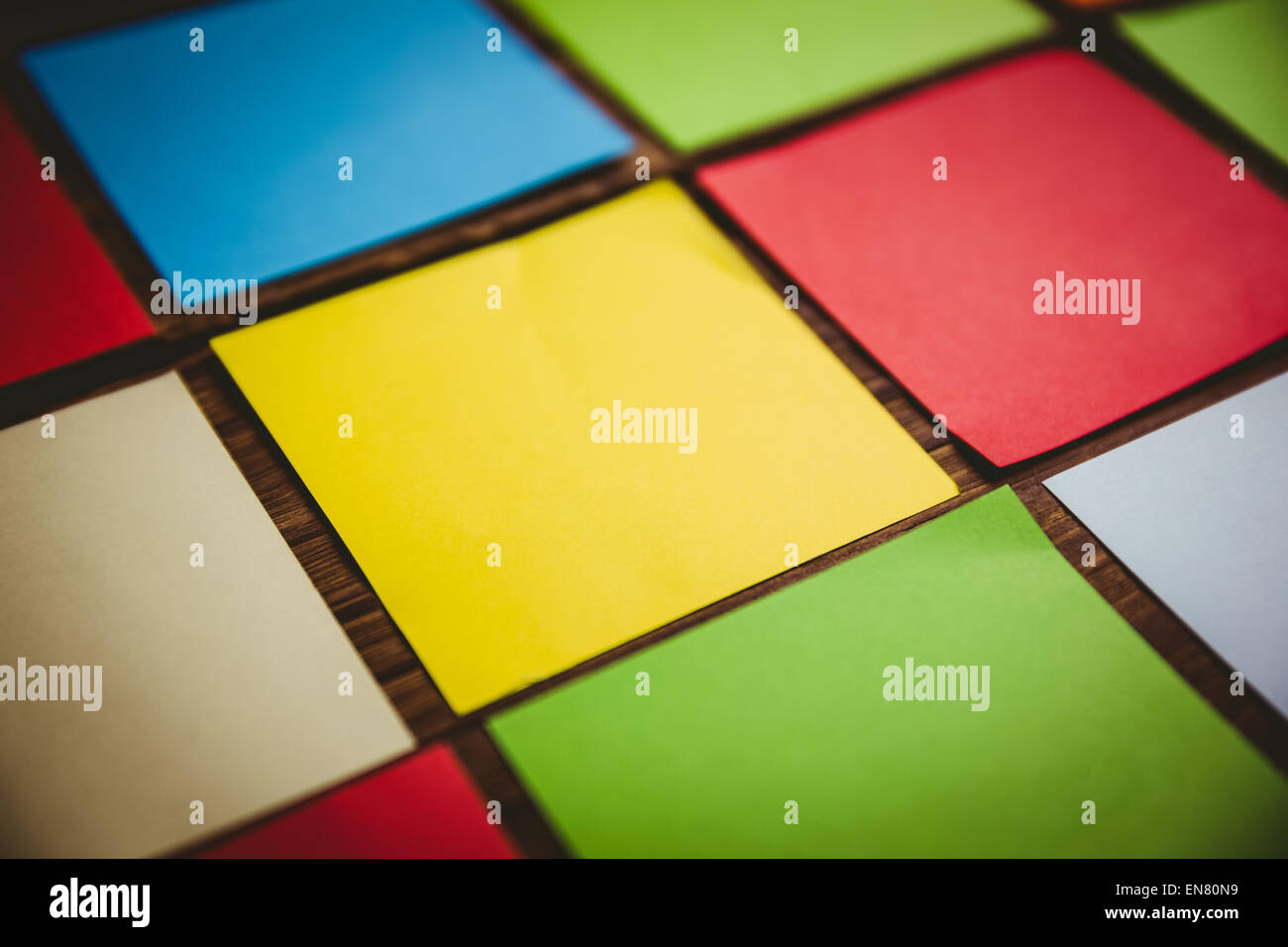 Colorful sticky post its Stock Photo - Alamy