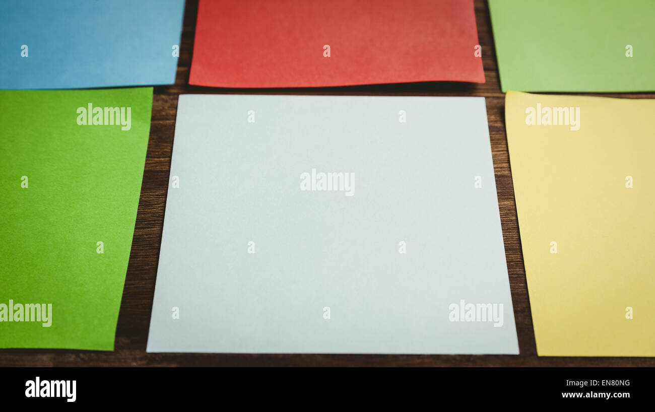 Colorful sticky post its Stock Photo - Alamy