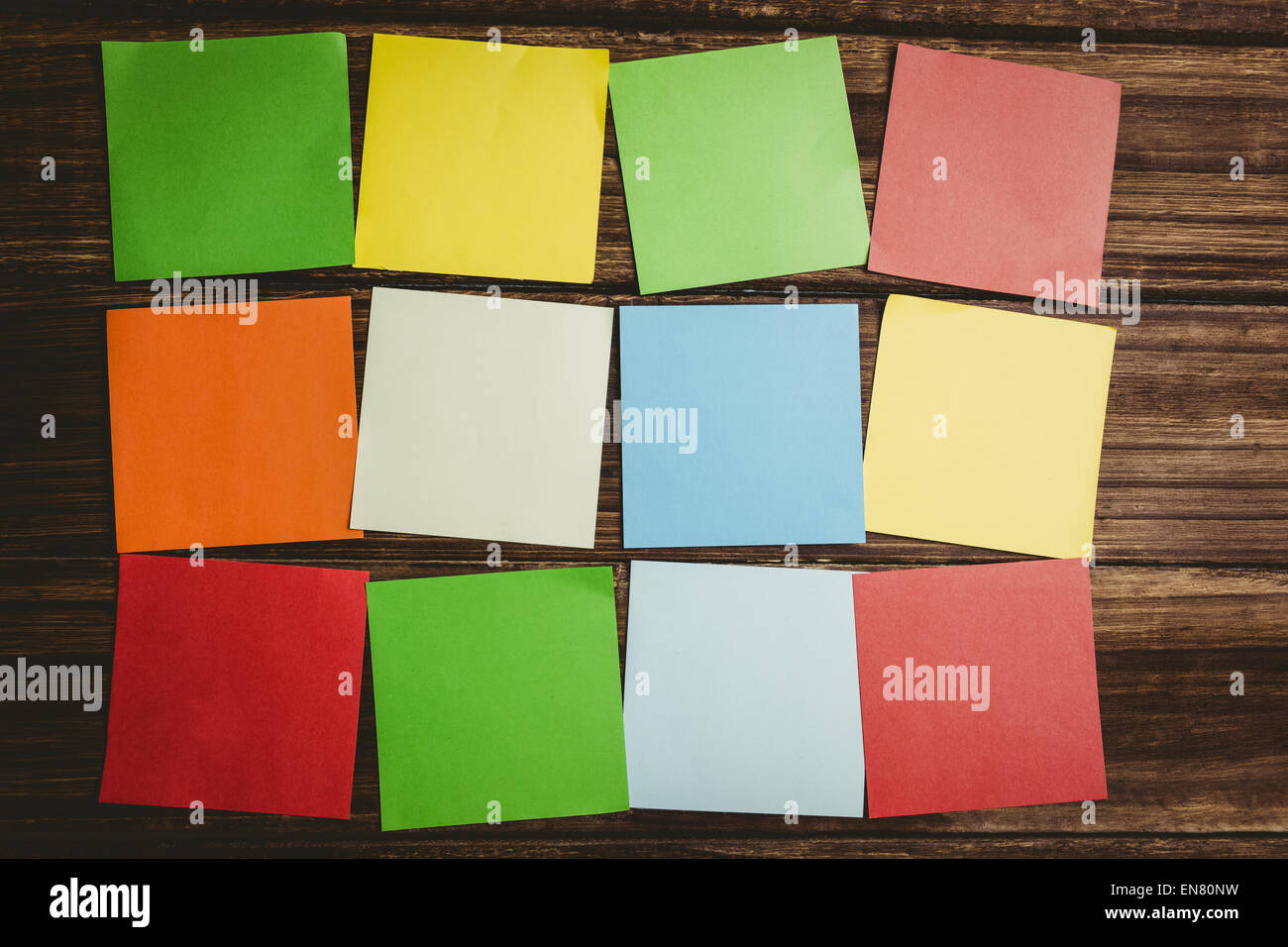 Colorful sticky post its Stock Photo - Alamy