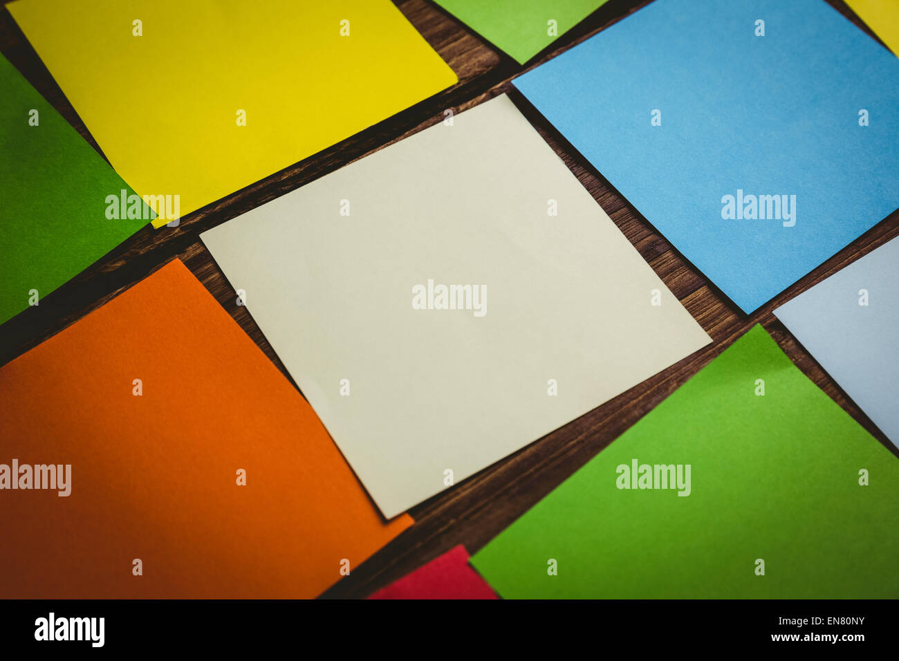 Colorful sticky post its Stock Photo - Alamy