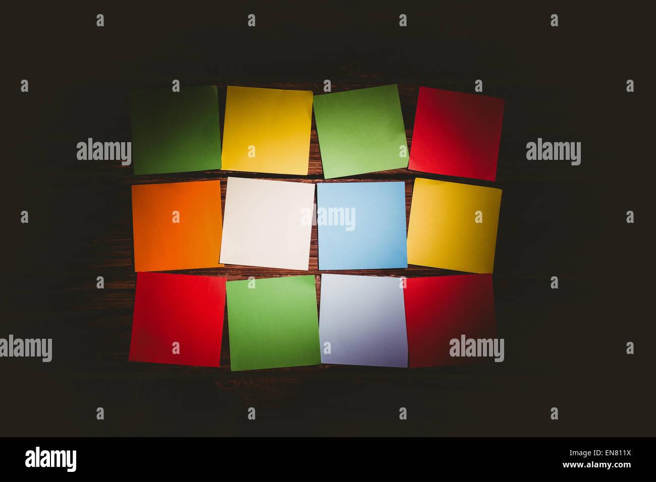 Colorful sticky post its Stock Photo - Alamy