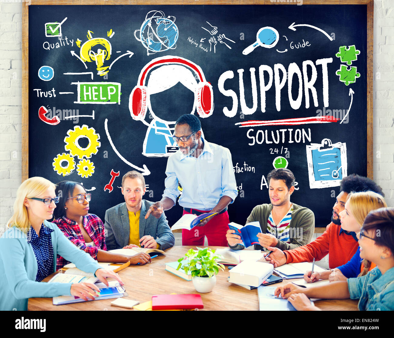 Support Solution Advice Help Care Satisfaction Quality Concept Stock ... Support Solution Advice Help Care Satisfaction Quality Concept Stock ...