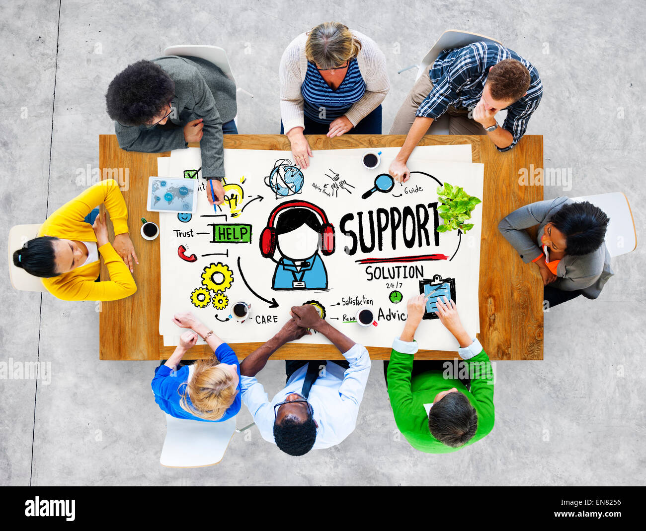 Support Solution Advice Help Care Satisfaction Quality Concept Stock ... Support Solution Advice Help Care Satisfaction Quality Concept Stock ...