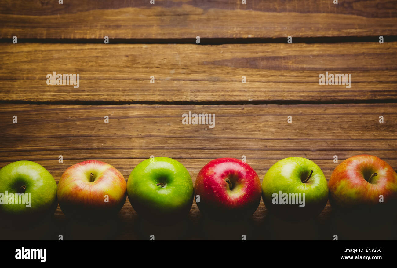 Fresh colorful apples Stock Photo - Alamy