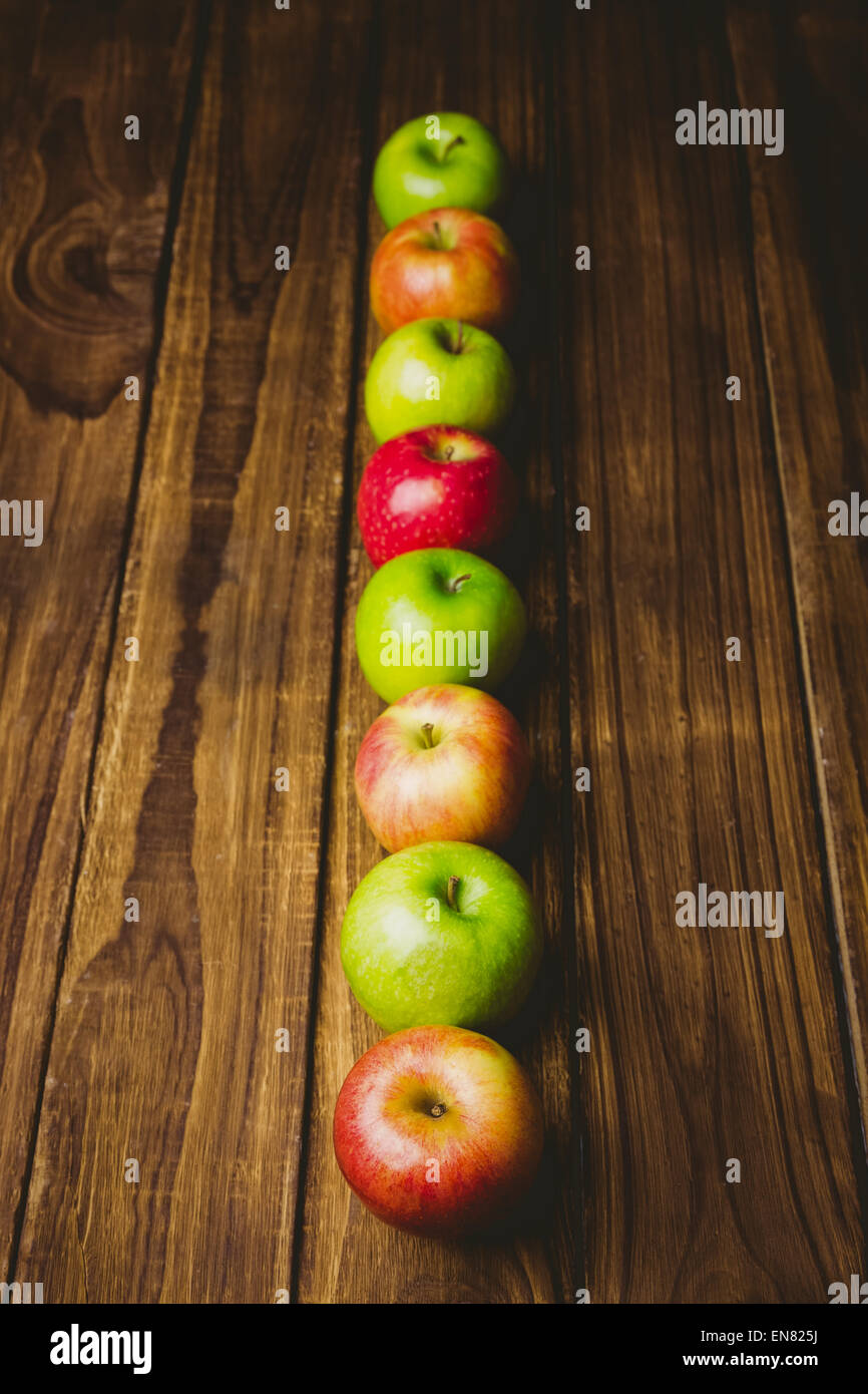 Fresh colorful apples Stock Photo - Alamy