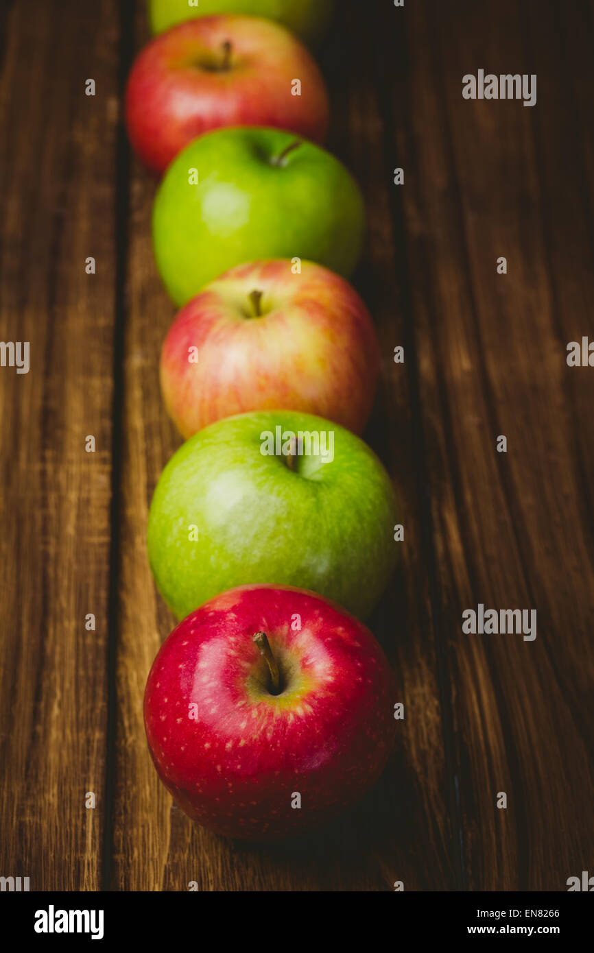 Fresh colorful apples Stock Photo - Alamy
