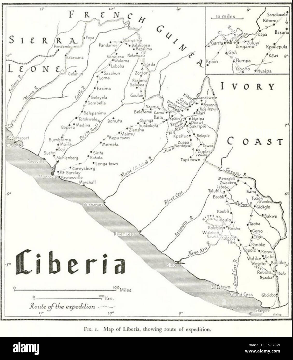 1947 map hi-res stock photography and images - Alamy