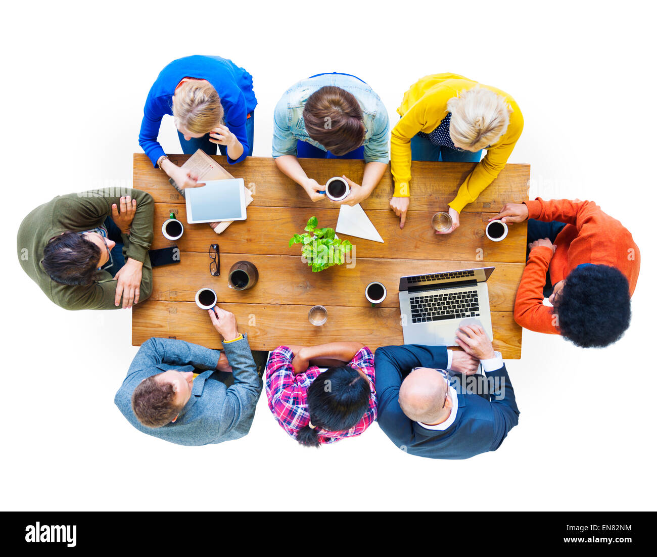 Diverse People and Social Networking Concepts Stock Photo - Alamy