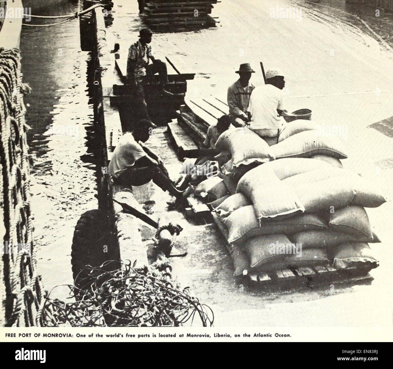 Port of monrovia port liberia hi-res stock photography and images - Alamy