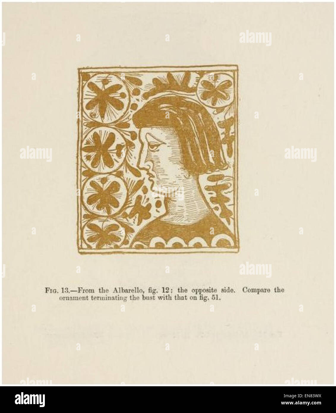 This 1903 illustration by Wallis depicts an unknown subject, likely ...