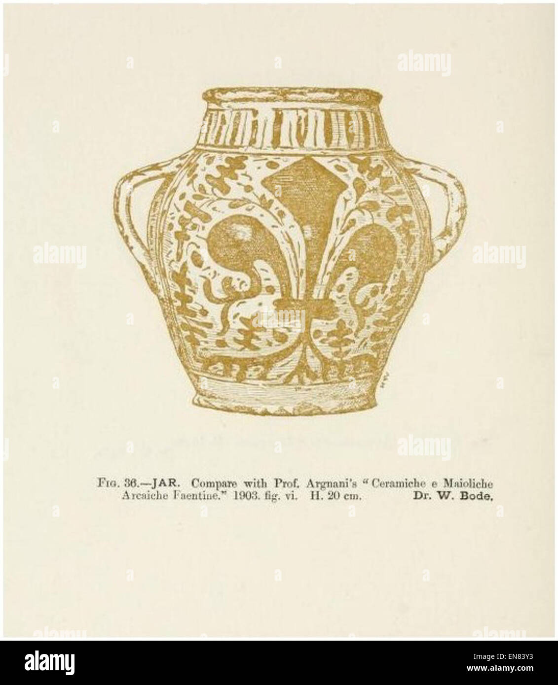 This 1903 illustration by Wallis, Figure 36, depicts a specific scene ...