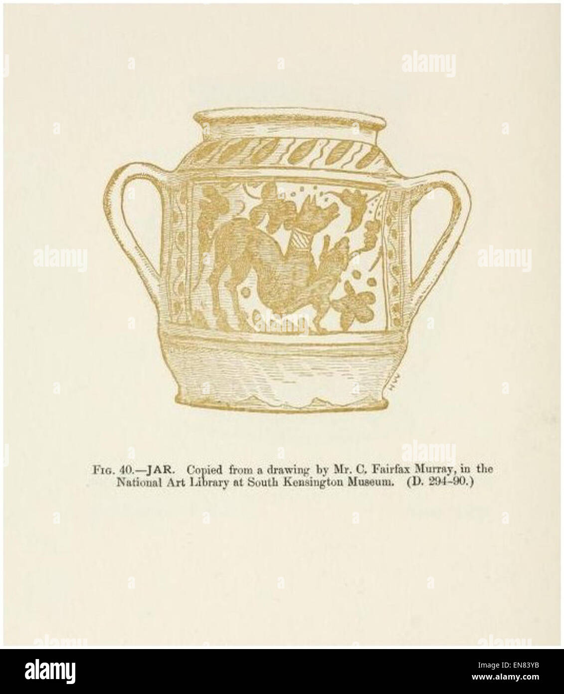 This 1903 illustration by Wallis depicts a specific figure, labeled as ...