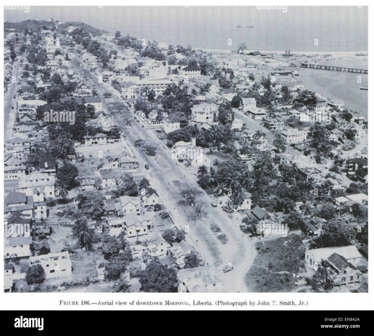Monrovia liberia aerial hi-res stock photography and images - Alamy