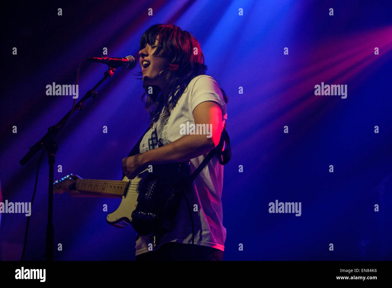 Australian singer-songwriter Courtney Barnett performs at Webster Hall ...