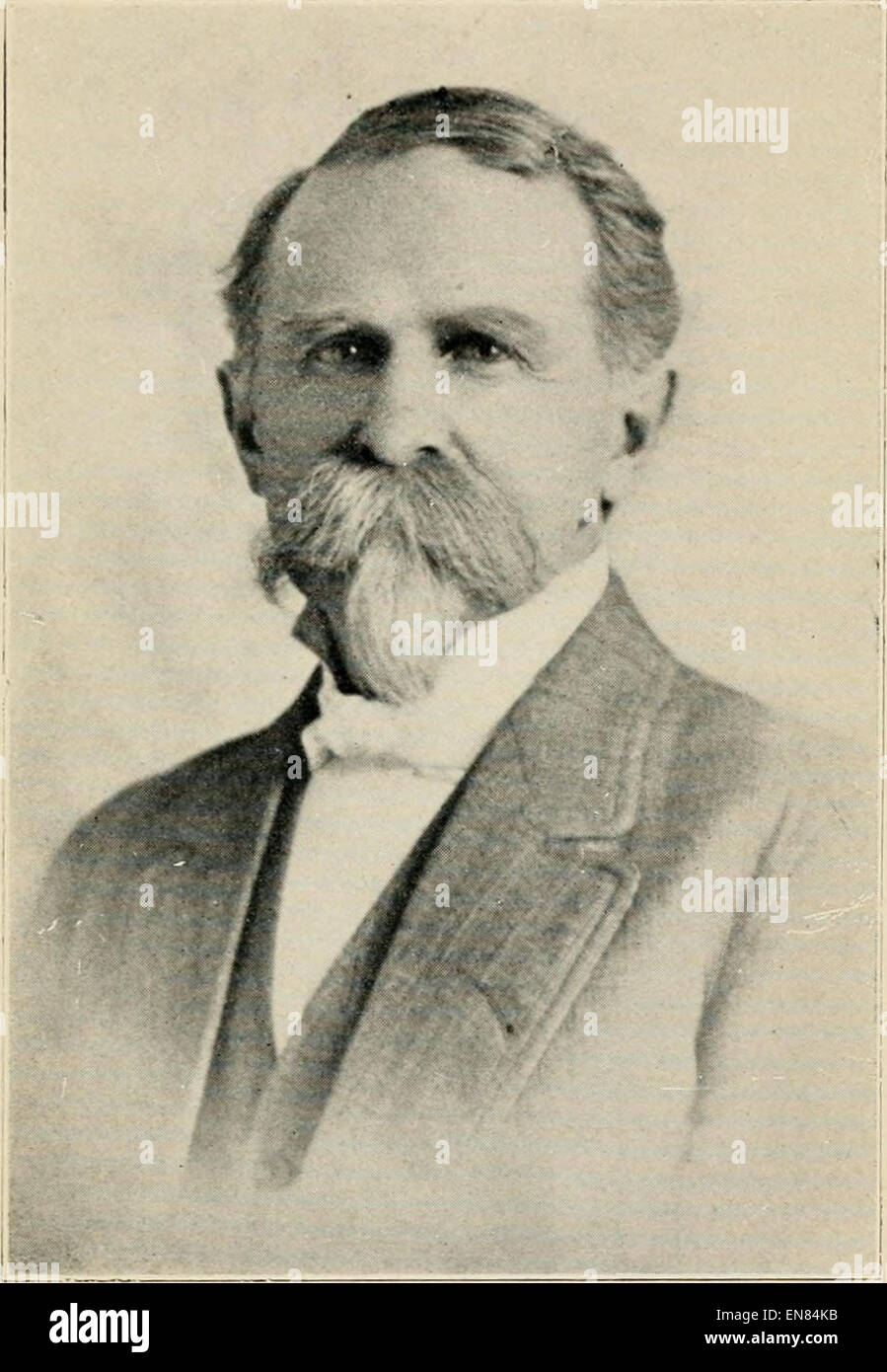 A 1913 portrait of Dr. T.L. McCarty by Wright. The image shows the ...