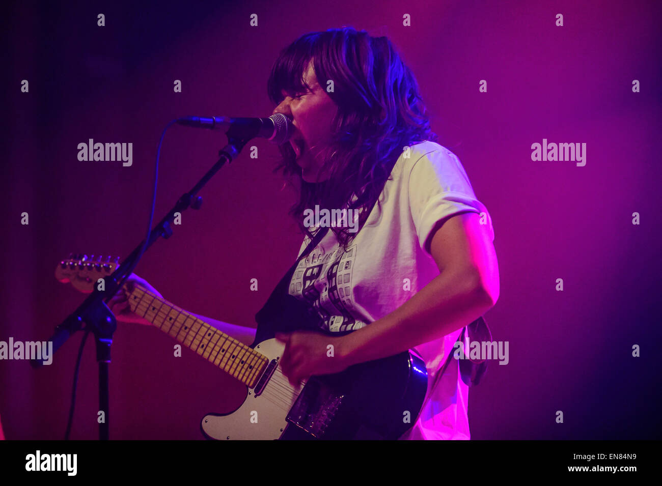 Australian singer-songwriter Courtney Barnett performs at Webster Hall ...