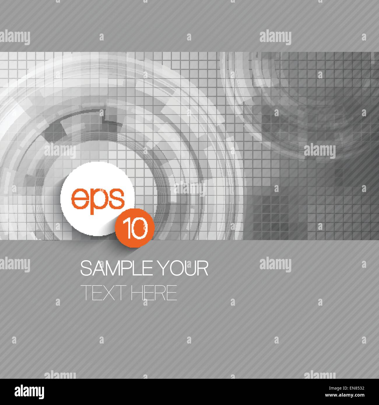 Abstract technology Futuristic background. Vector illustration. EPS 10 ...