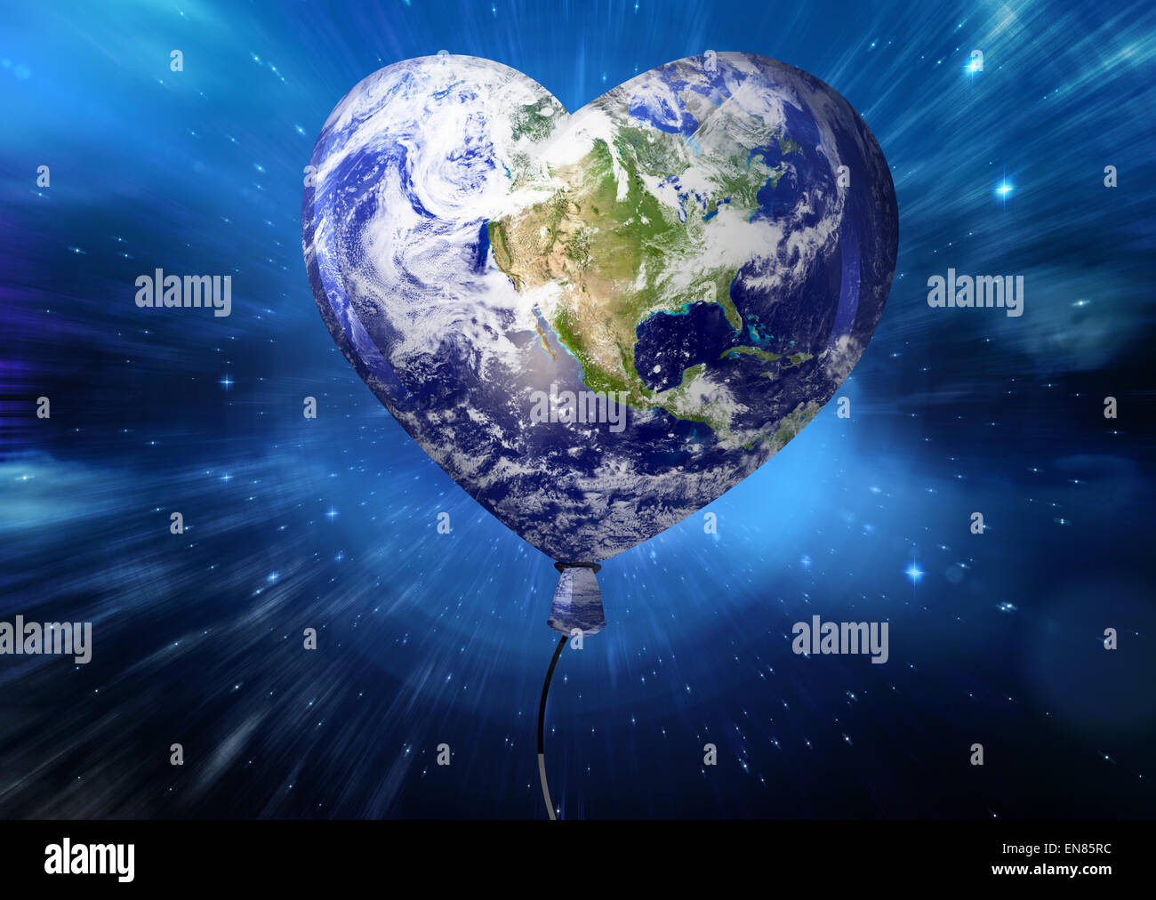 Heart Shaped World Map High Resolution Stock Photography and Images - Alamy