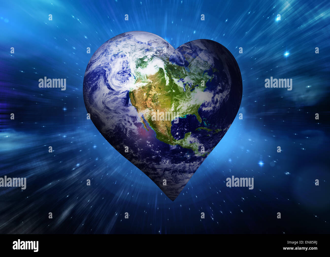 Heart Shaped World Map High Resolution Stock Photography and Images - Alamy