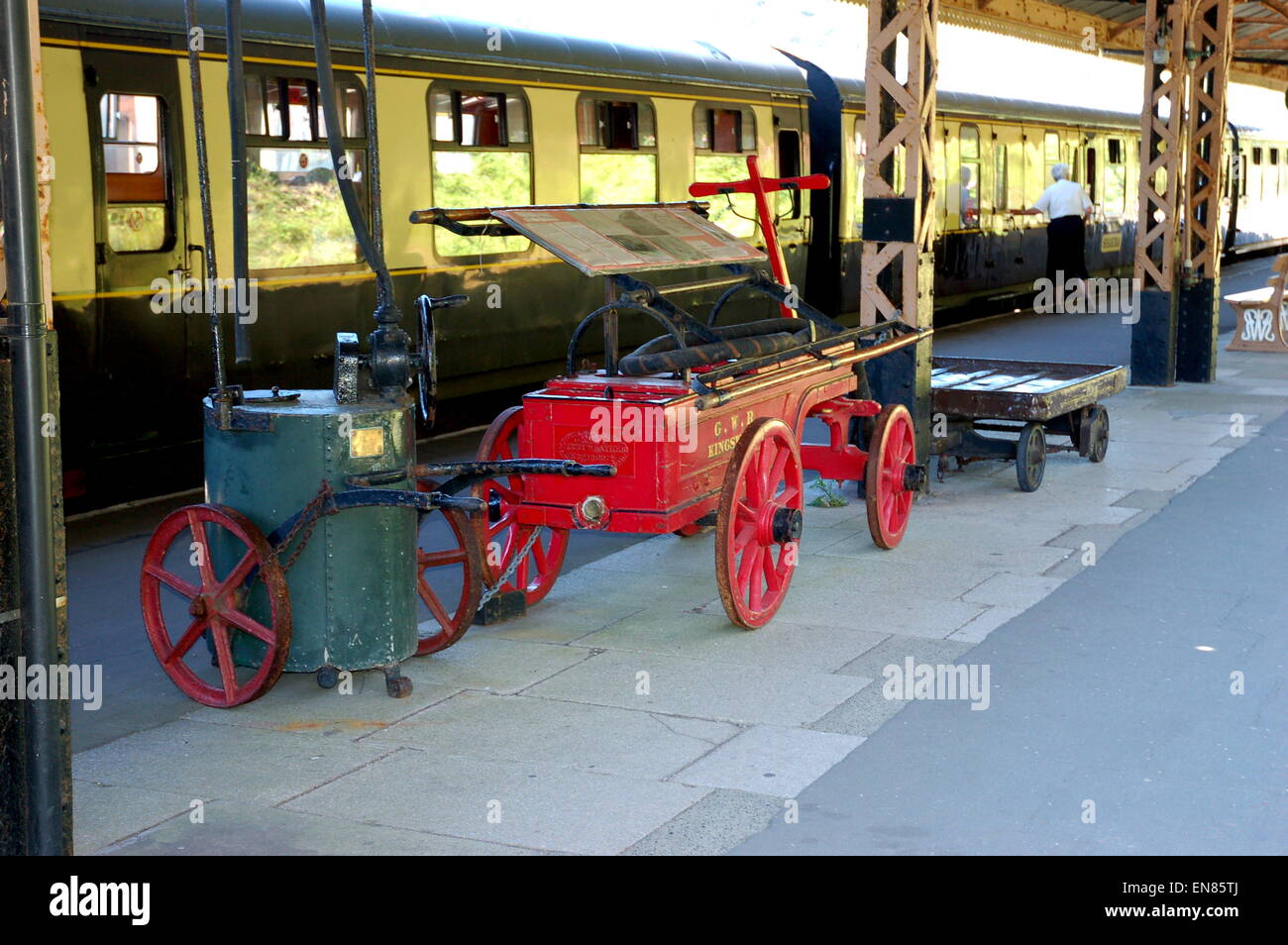 Firefighting train hi-res stock photography and images - Alamy