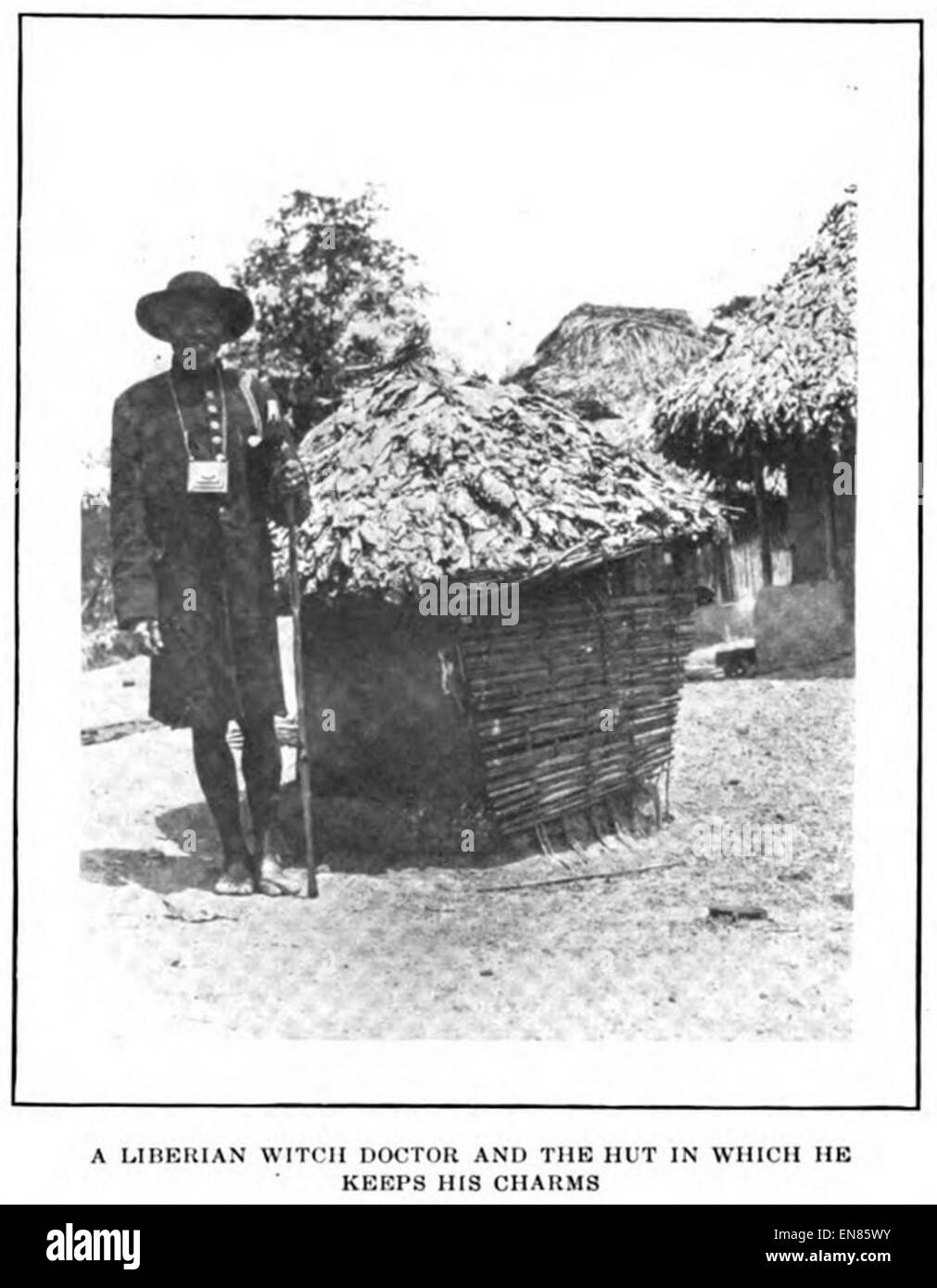Vintage witch doctor Black and White Stock Photos & Images - Alamy