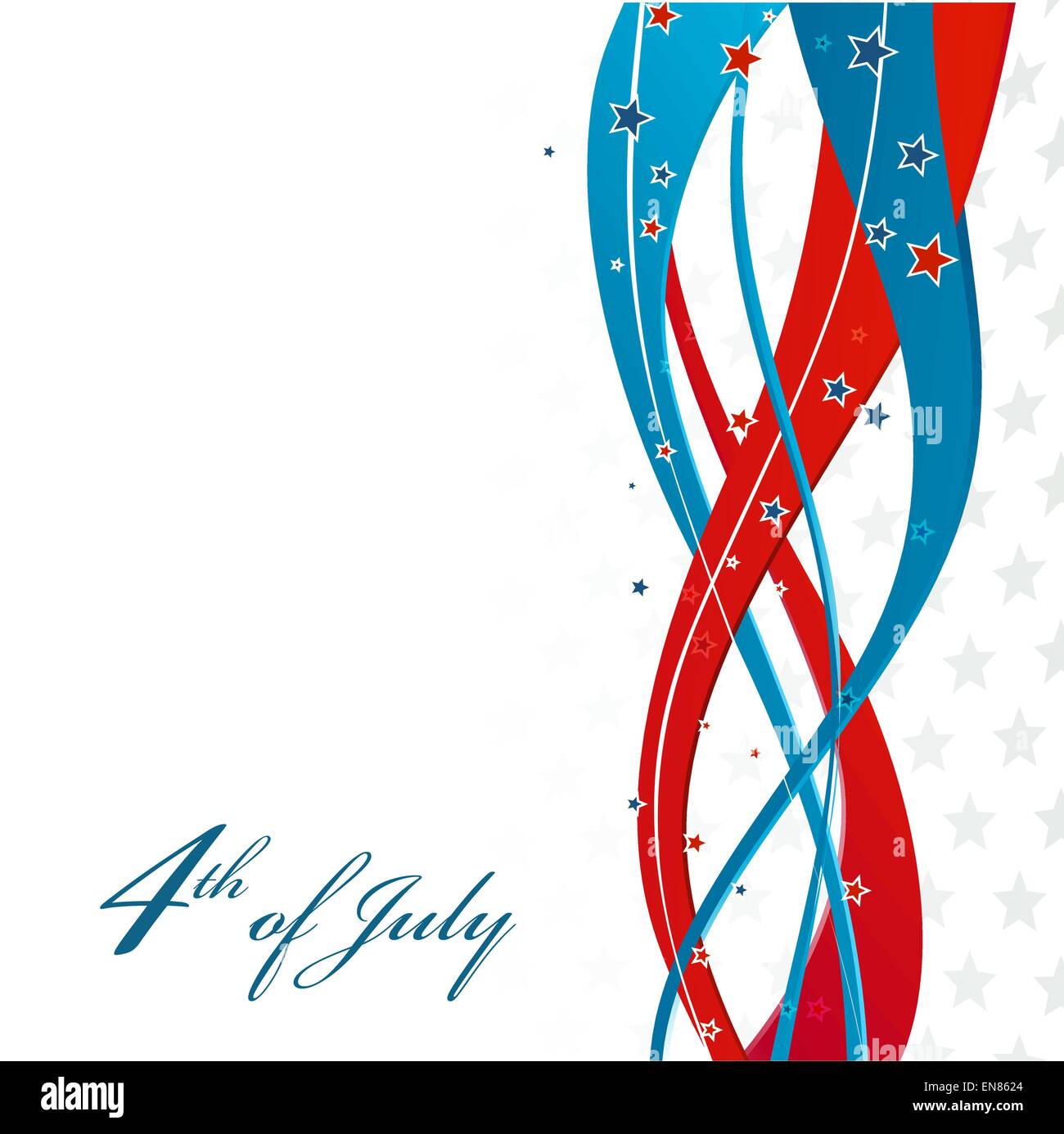 American Independence Day Patriotic background. Vector illustration ...
