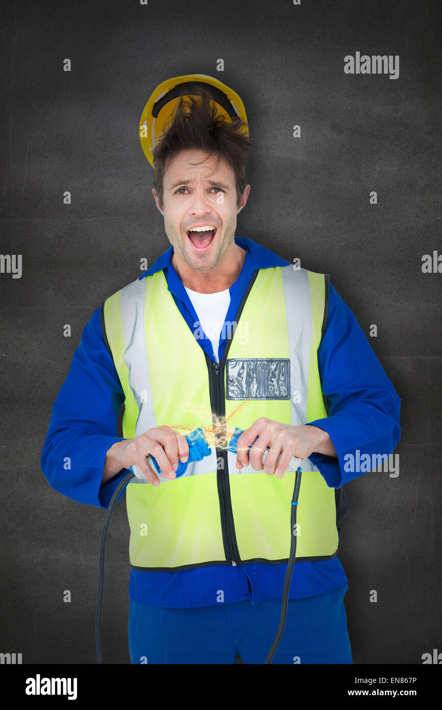 Electric shock hair hi-res stock photography and images - Alamy