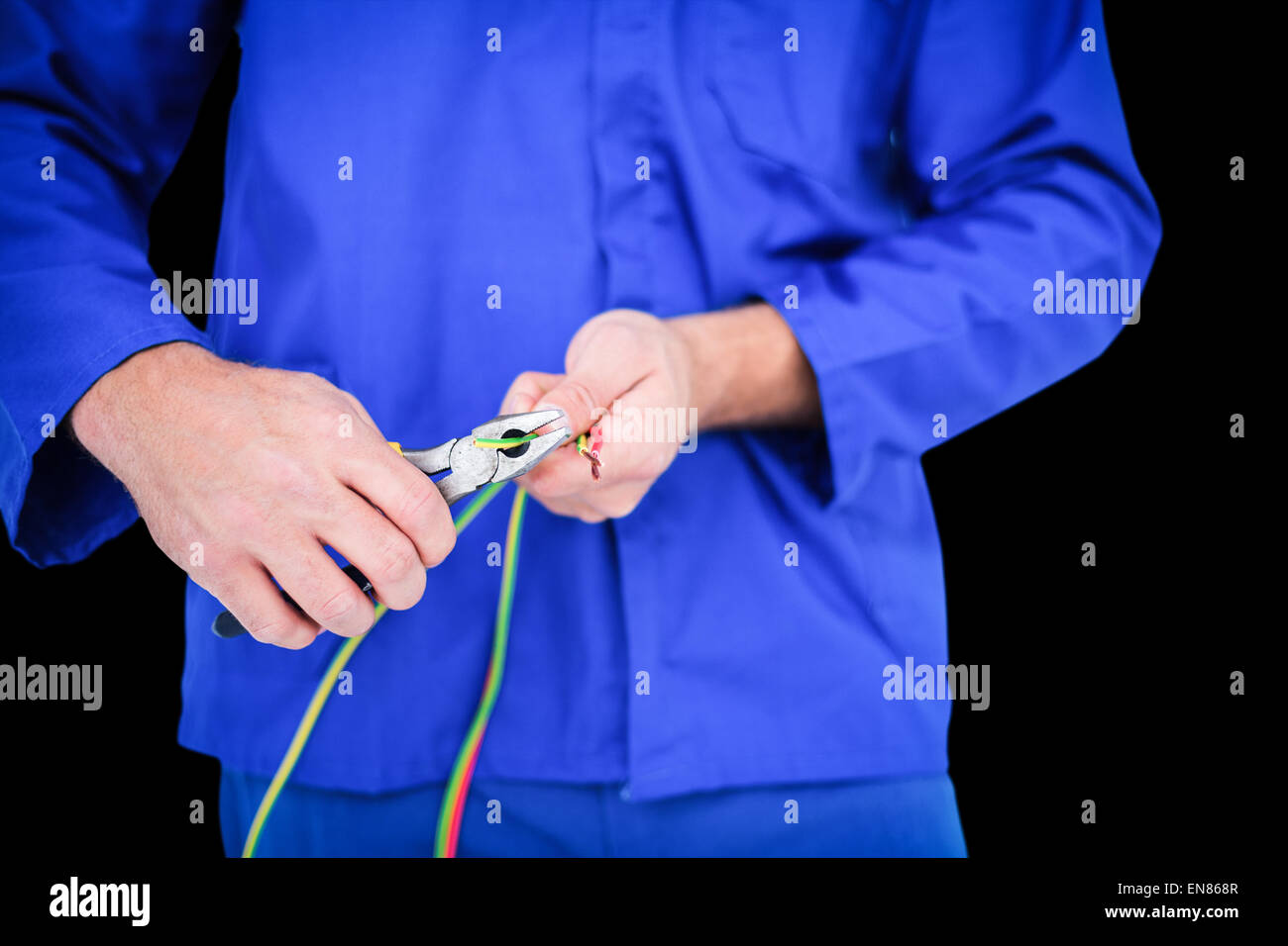 Wire cutting pliers hi-res stock photography and images - Alamy