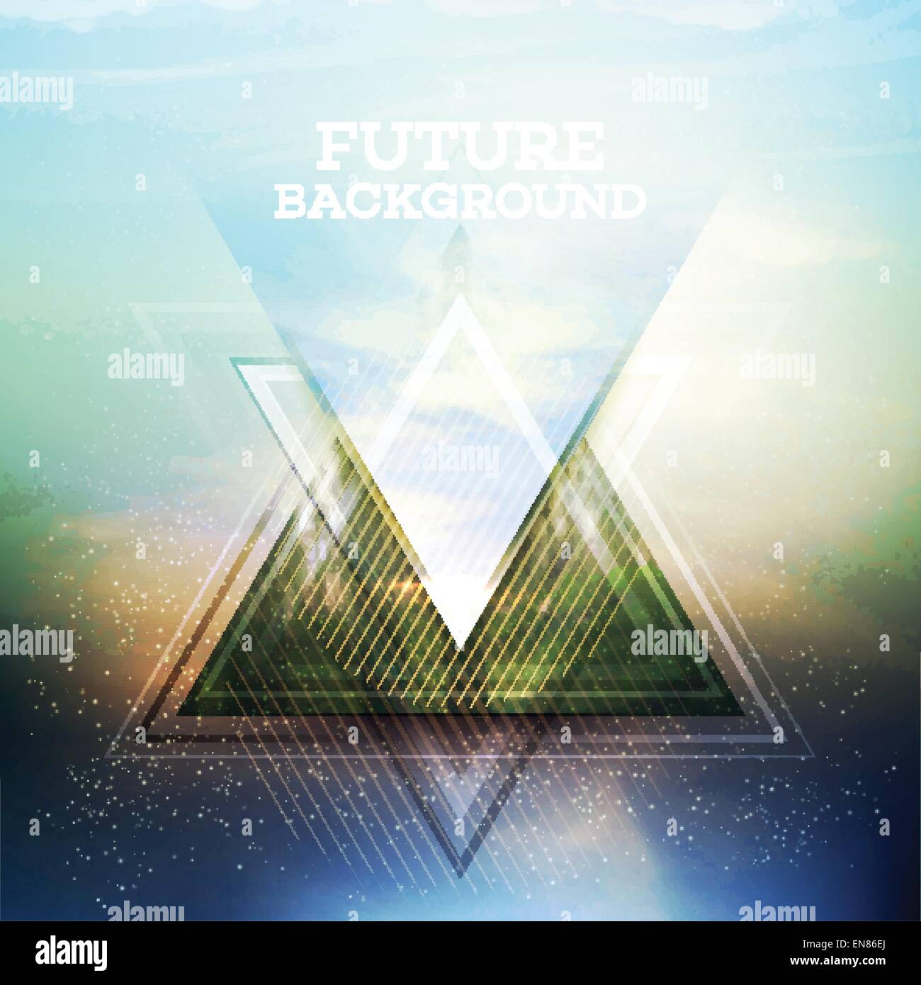 Abstract triangle future vector background EPS 10 Stock Vector Image ...