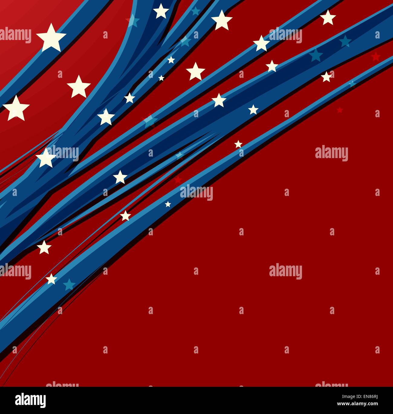 American Independence Day Patriotic background. Vector illustration ...