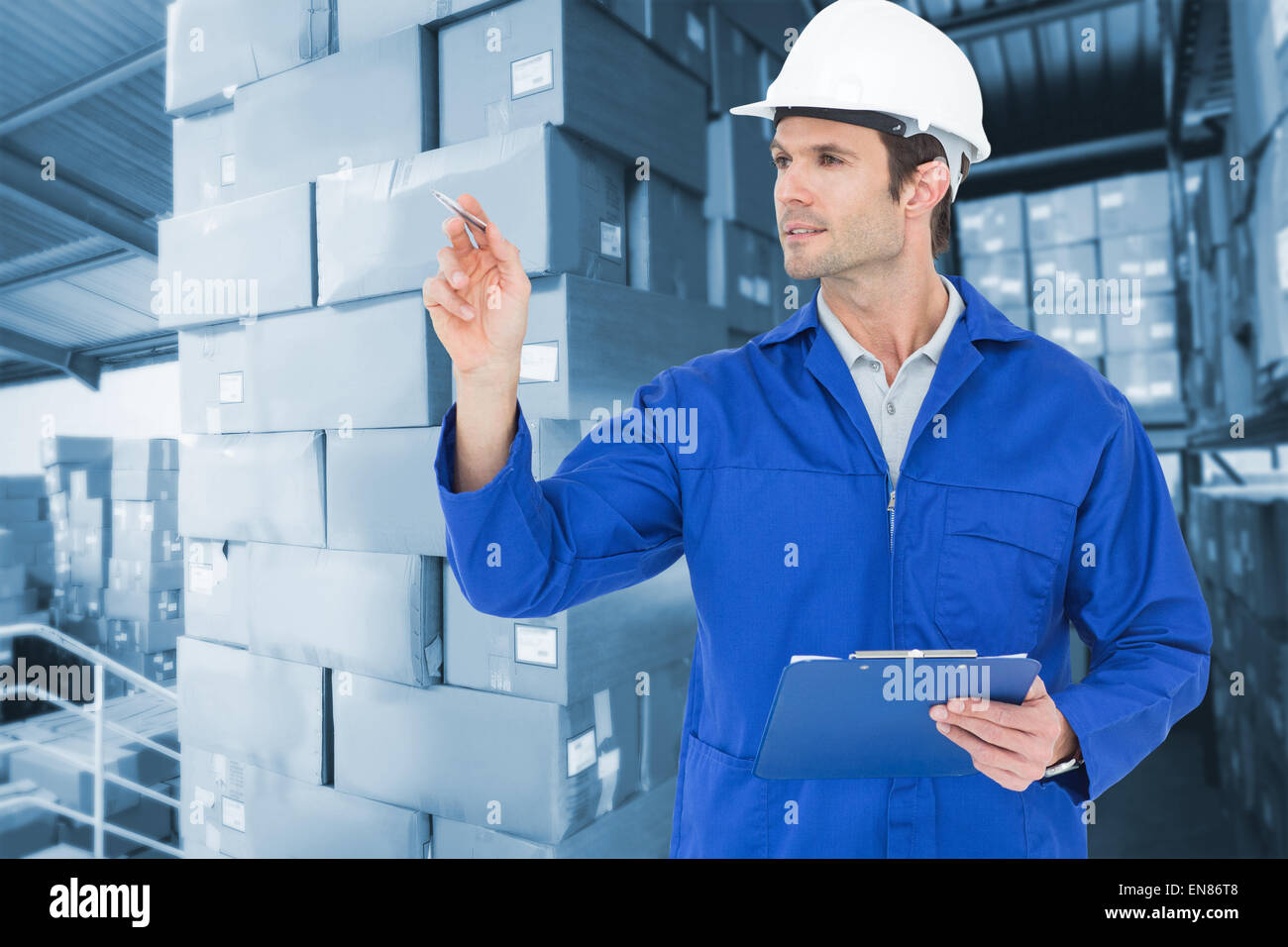 Inspecting boxes hi-res stock photography and images - Alamy