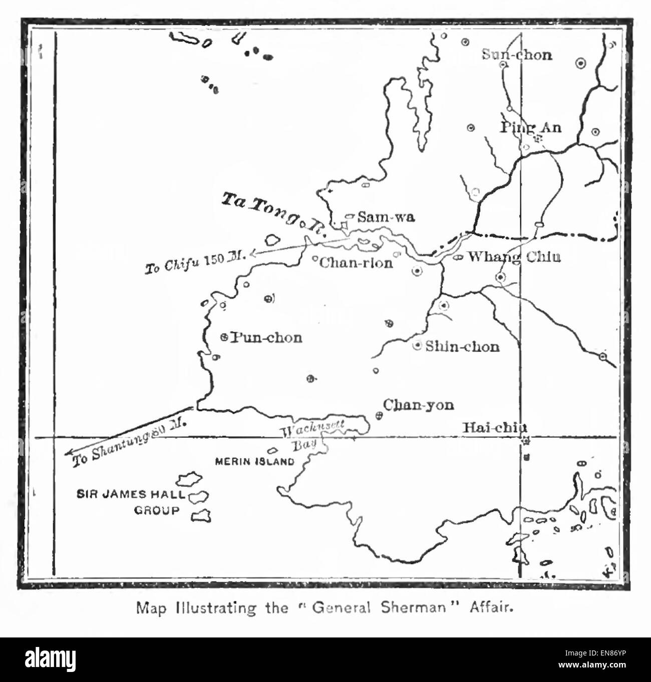 Map of sherman hi-res stock photography and images - Alamy