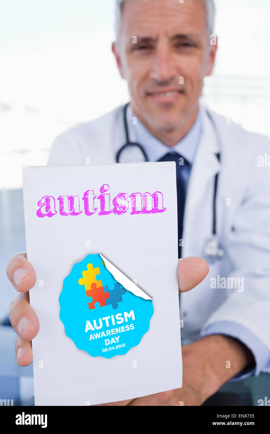 Autism against autism awareness day Stock Photo - Alamy