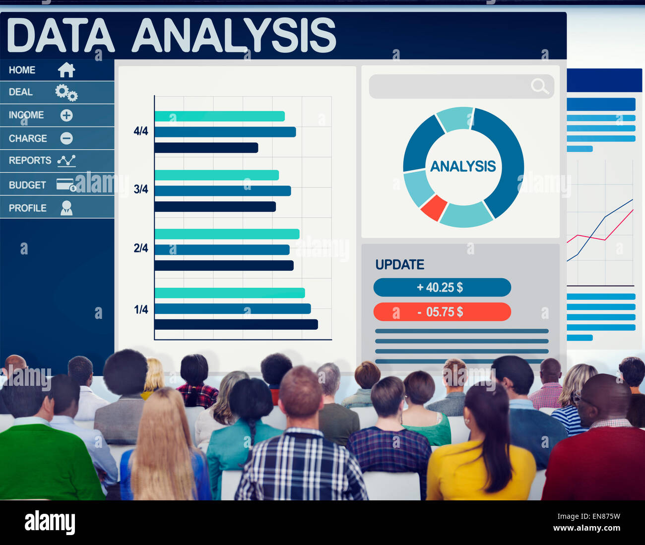 Teamwork data hi-res stock photography and images - Alamy